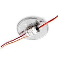 China 5.5mm OD Miniature Slip Ring Connector - 5 Circuits, 240V, 300 RPM for Process Control Equipment for sale