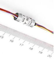 China IP54 Thumb Capsule Slip Ring 8 Circuits 10mm OD Low Torque Low Electrical Noise for sale