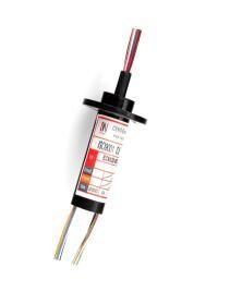 China Closed Circuit Control Digital Slip Ring 12 Circuits 1A Electrical Swivel Joint CE for sale