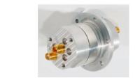 China RCN02-40-18 RF Rotary Joint 0.13kg Light Weight with 2.4 Connectors DC to 40GHz for sale