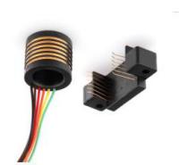China SCN06A 6-Circuit Separate Slip Ring with Gold-Gold Contacts, 2A Current, 240VAC, UL Approved for sale
