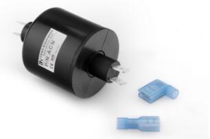 China HCN02 High Current Slip Ring with 46mm OD and 25A Rating for Signal and Power Transmission for sale