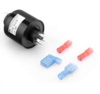 China CENO HCN04 High Current Slip Ring 32.9mm OD with 2x5A and 2x14A Circuits for Cable Reel Systems for sale