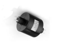 China 32mm Low Electric Noise Slip Ring Connector - 14A Current Rating, 400 RPM Speed for Industrial Automation for sale