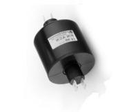 China 32mm Low Electric Noise Slip Ring Connector - 14A Current Rating, 400 RPM Speed for Industrial Automation for sale