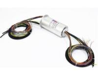 China 8 Core Shield Wire Industrial Slip Ring for Cable Reel - IP65 Protection, 380VAC, 0-50RPM for sale