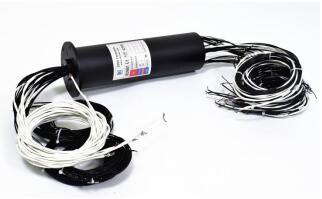 China 80 Circuit Industrial Conductive Slip Ring | 0-200 RPM Speed | IP54 Protection for Motion Control Systems for sale