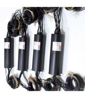 China 240 Circuit Multi-Channel Slip Ring for Lithium Battery Equipment - IP54 Rated, 240V AC/DC, 0-100 RPM for sale
