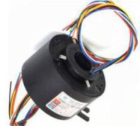 China High Reliability Through Hole Slip Ring with 25.4mm Inner Diameter and 0-300 RPM Speed for Signal Transmission for sale