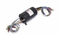 China 1000M Ethernet Slip Ring with 25.4mm Bore and 300 RPM Speed for Motion Simulators for sale