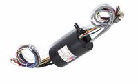 China 1000M Ethernet Slip Ring with 25.4mm Bore and 300 RPM Speed for Motion Simulators for sale