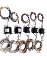 China Packaging Industry Electrical Swivel Connector Through Hole Size 38.1mm for sale