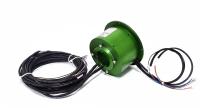China IP67 4-Channel Waterproof Slip Ring with Ø44mm Bore and Precious Metal Contacts for -40°C to +85°C Operation for sale