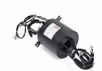 China 14 Channel Waterproof Slip Ring with FLRY-B Wire | 10A Current Rating | IP65 Protection | Ø50mm Bore Size for sale