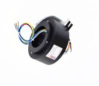 China Electric Through Hole Slip Ring 96mm Fit Industrial Motion Simulator for sale