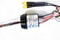China Mini Capsule Slip Ring AWG30# Lead Wire 18 Circuits 1A 240VAC for Automation Equipment for sale