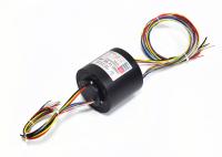 China Miniature Slip Ring for Lithium Battery Equipment - IP54 Protection, 3×15A + 12×1A Current, 0-300 RPM for sale