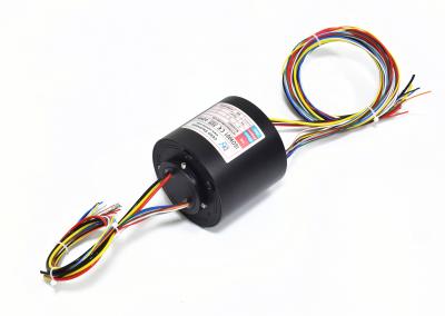 China Miniature Slip Ring for Lithium Battery Equipment - IP54 Protection, 3×15A + 12×1A Current, 0-300 RPM for sale