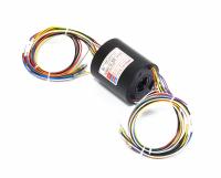 China 18 Circuit Through Hole Slip Ring , 12.7mm Mini Slip Ring For Radar Antenna for sale