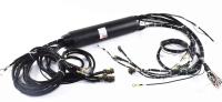 China 126 Circuit  Industrial Slip Ring 400VAC Various Current For Motion Simulator for sale