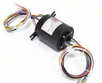 China Medical Equipment Through Bore Slip Ring 15 Circuit 25.4mm Low Friction for sale