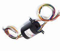 China Medical Equipment Through Bore Slip Ring 15 Circuit 25.4mm Low Friction for sale