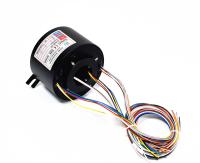 China 12 Circuit 6A Through Hole Slip Ring 35mm Bore for Robot Signal Power Transmission for sale