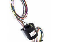 China IP54 Through Bore Slip Ring , Electrical Swivel Joint 0 - 300rpm Rotate Speed for sale