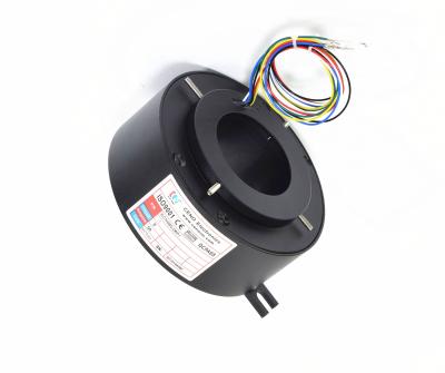 China IP54 Miniature Through Hole Slip Ring 60mm 300rpm High Speed CE Approved for sale