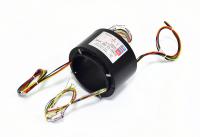 China 80mm Through Hole Slip Ring 4x10A Power 13 Signal 360° Rotation Smooth Low Torque for sale