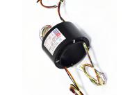 China 80mm Through Hole Slip Ring 4x10A Power 13 Signal 360° Rotation Smooth Low Torque for sale