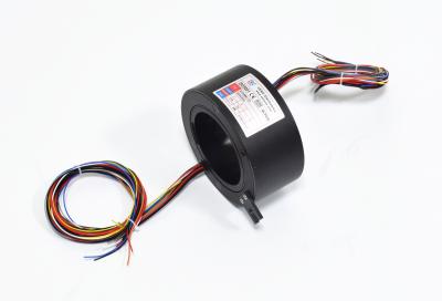 China Through Hole Electrical Slip Ring IP54 80mm Low Friction Long Life 380VAC for sale