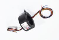 China Through Hole Electrical Slip Ring IP54 80mm Low Friction Long Life 380VAC for sale