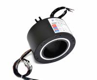 China 12 Circuit Raster Encoder Slip Ring ECN110-08P-12S with 110mm Through Hole for Robotics for sale