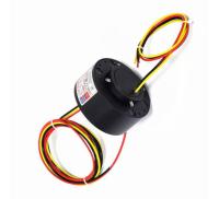 China Industrial Slip Ring 15A 380VAC Continuous Signal Transmission 360 Degree Rotation for sale