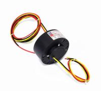 China Industrial Slip Ring 15A 380VAC Continuous Signal Transmission 360 Degree Rotation for sale