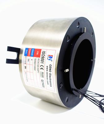 China Sewage treatment Industrial Slip Ring 4 * 5A Current With Automotive Wire for sale
