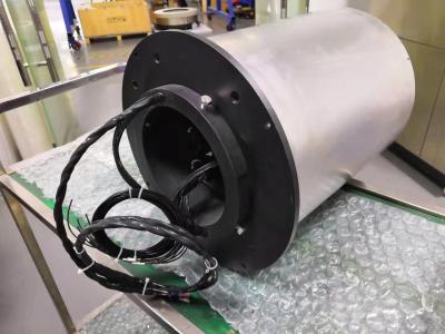 China Rotary Table Big Bore Slip Ring 380VAC/24VDC with IP54 Protection and 180mm Diameter for sale