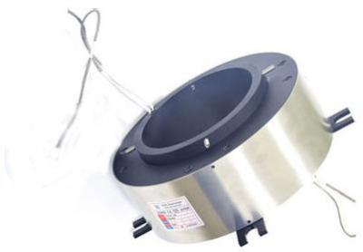 China CENO 6-Circuit 15A Thermalcouple Slip Ring with IP55 Protection and 550mm Diameter for sale