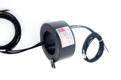China Low Temperature Slip Ring 9 Circuit Signal -45°C 80mm Through Hole for Moving Medium System for sale