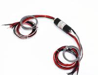 China Anti Explosion Grade Conductive Slip Ring with Gigabit Ethernet Signal - ExdⅡBT4 Rated, 0-200 RPM, 48V AC/DC for sale
