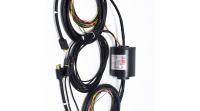China 2 Circuit HDMI Slip Ring for VR Applications - 2K@90Hz Video, 380V AC, 0-300 RPM Rotation for sale