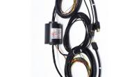 China 2 Circuit HDMI Slip Ring for VR Applications - 2K@90Hz Video, 380V AC, 0-300 RPM Rotation for sale