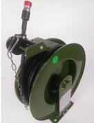 China 1500mm Rope Length Cable Reel Slip Ring with Multi-Coil Spring Design - 200W Power, 4.5dB Insertion Loss for sale