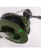 China 1500mm Rope Length Cable Reel Slip Ring with Multi-Coil Spring Design - 200W Power, 4.5dB Insertion Loss for sale