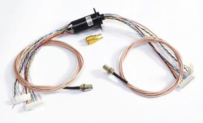 China HD-SDI USB Slip Ring 2K @90Hz Video Standard with 30 Circuits and IP54 Protection for Industrial Automation for sale