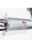 China IP54 Industrial Slip Ring 18 Circuits 10A RS NET Encoder Signal Control for sale
