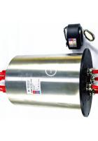 China 100A Current Copper Graphite Slip Ring Carbon Brushes - 96mm Diameter, IP54 Rated for Drill Cranes for sale
