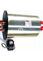 China 100A Current Copper Graphite Slip Ring Carbon Brushes - 96mm Diameter, IP54 Rated for Drill Cranes for sale