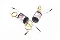 China 380VAC HDMI Coaxial Slip Ring with 900MHz Signal Frequency, IP54 Protection, 0-400 RPM Speed for sale